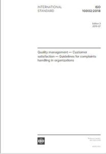 شهادة ISO 10002: المعايير والمتطلبات والفوائد